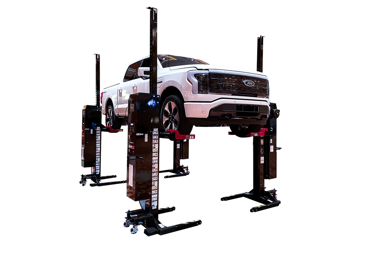 Challenger Lifts 5K Medium-Duty Mobile Column Lift CLMM-5000 ...