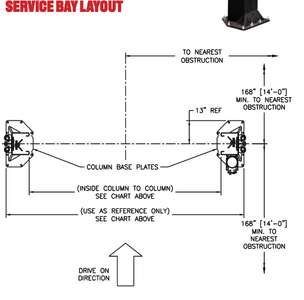 CHALLENGER 2-POST LIFT MODEL CL12A 12K HEAVY DUTY ADJUSTABLE LIFT ...